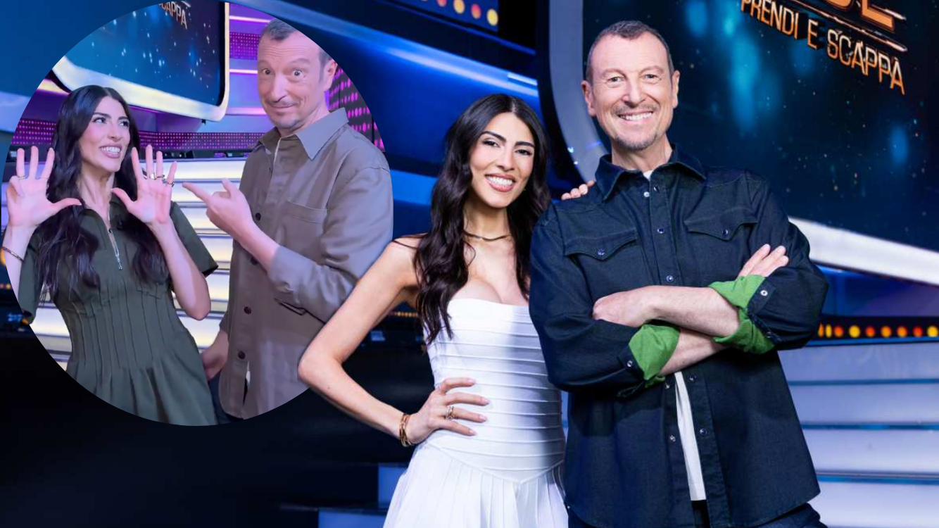 Amadeus conduce con Giulia Salemi ‘The Cage’, nuovo game del Nove - ADORO